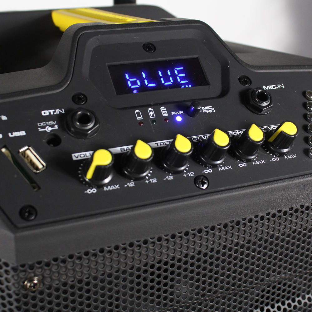 Bluetooth Portable PA System with Wireless Microphone - Vonyx VPS10