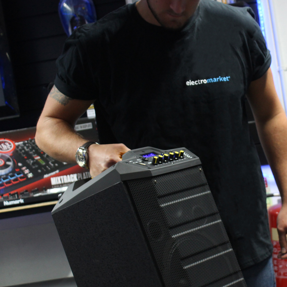 Bluetooth Portable PA System with Wireless Microphone - Vonyx VPS10