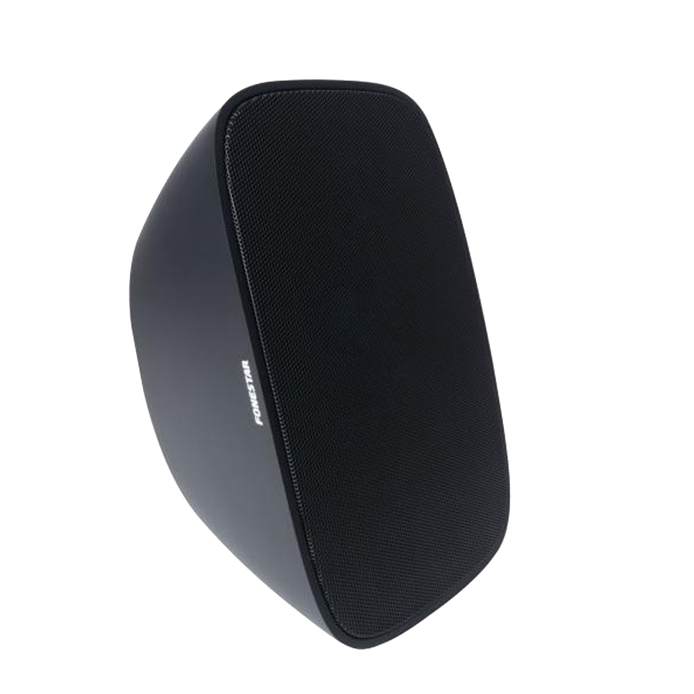 8 x 4" Black Wall Mounted Sound System with DAB Radio