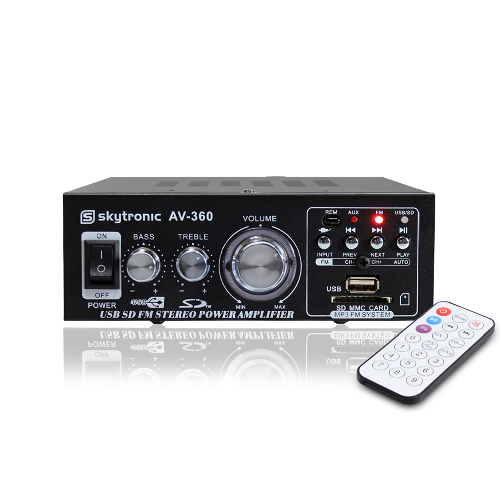 Fenton RP105 Record Player with Speakers & Amplifier