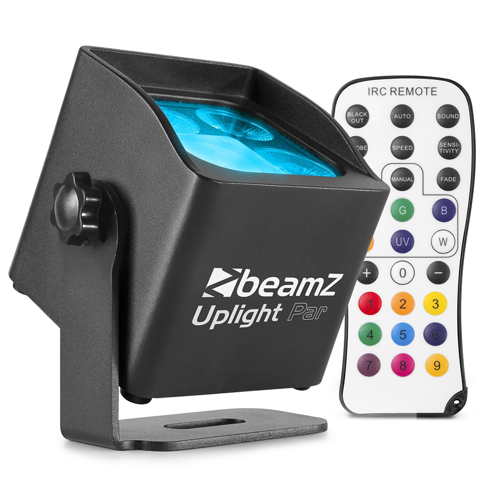 Beamz Bbp44 LED Battery Par Light Ip65 Outdoor Wedding DJ Marquee Event ...
