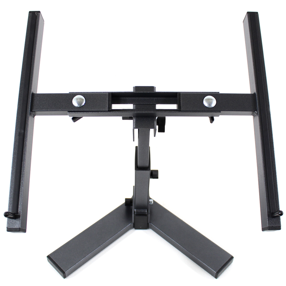 Ekho Black Adjustable Desktop Laptop Mixer DJ Equipment Stand | eBay