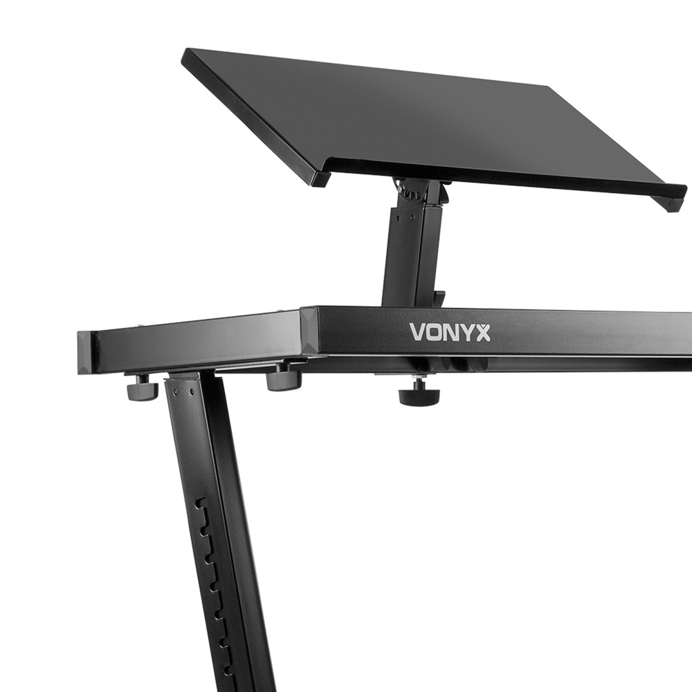 Mobile DJ Deck Stand Turntable Controller Mixer Laptop Disco Equipment ...