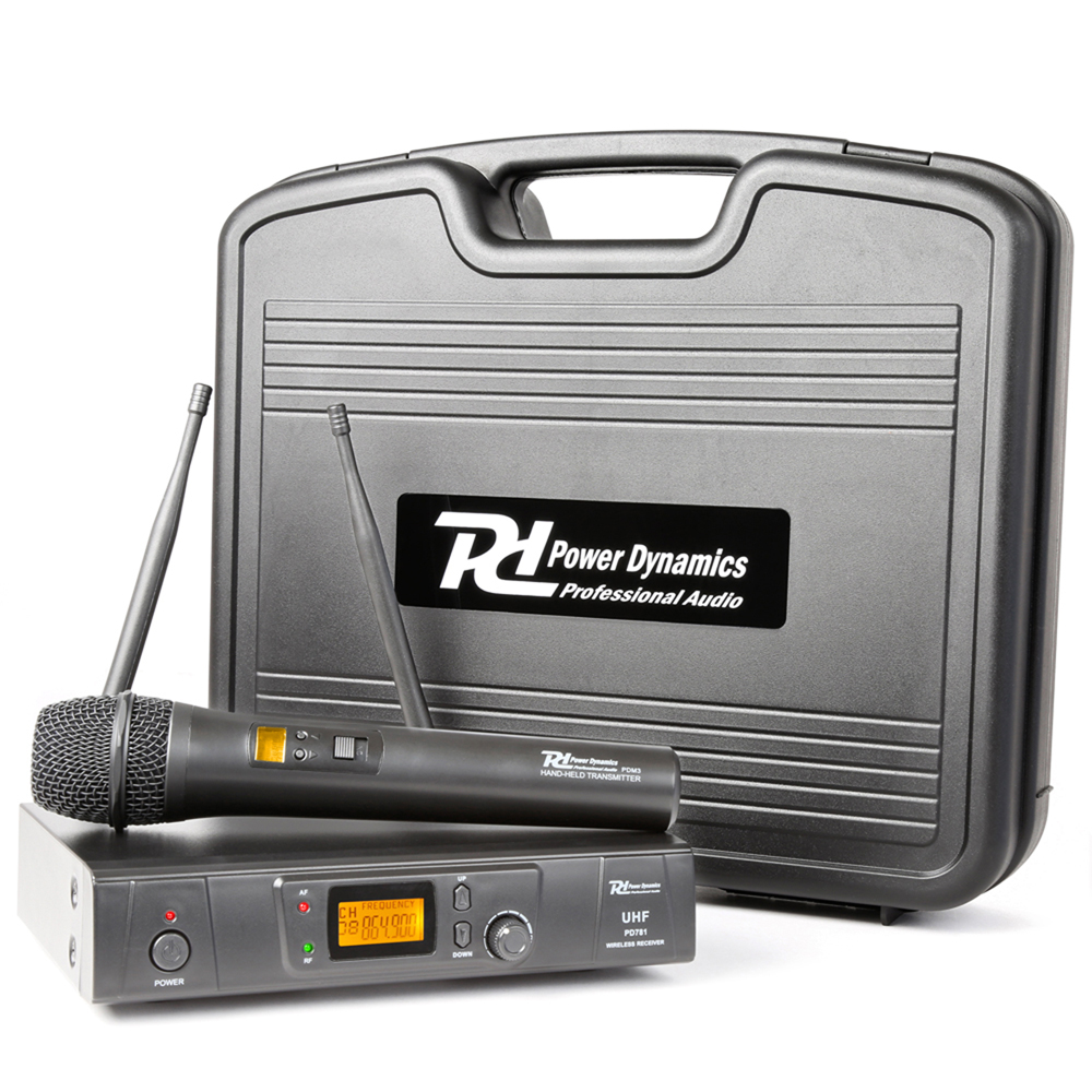 Power Dynamics PD781 1x 8-Channel UHF Wireless Microphone System with ...