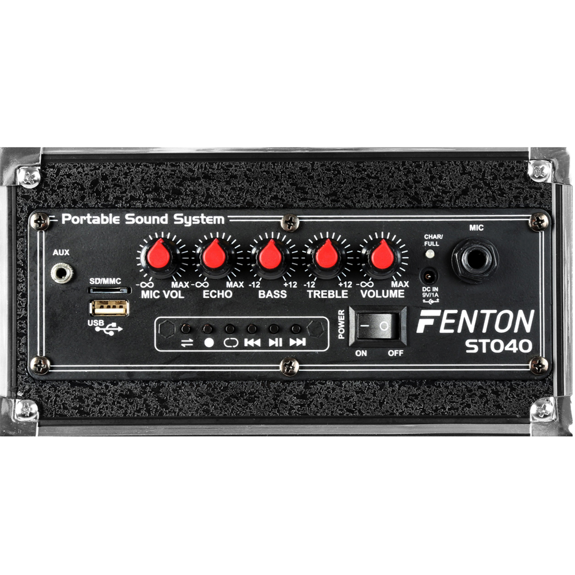 Fenton ST040 Portable PA System + Wireless Mic