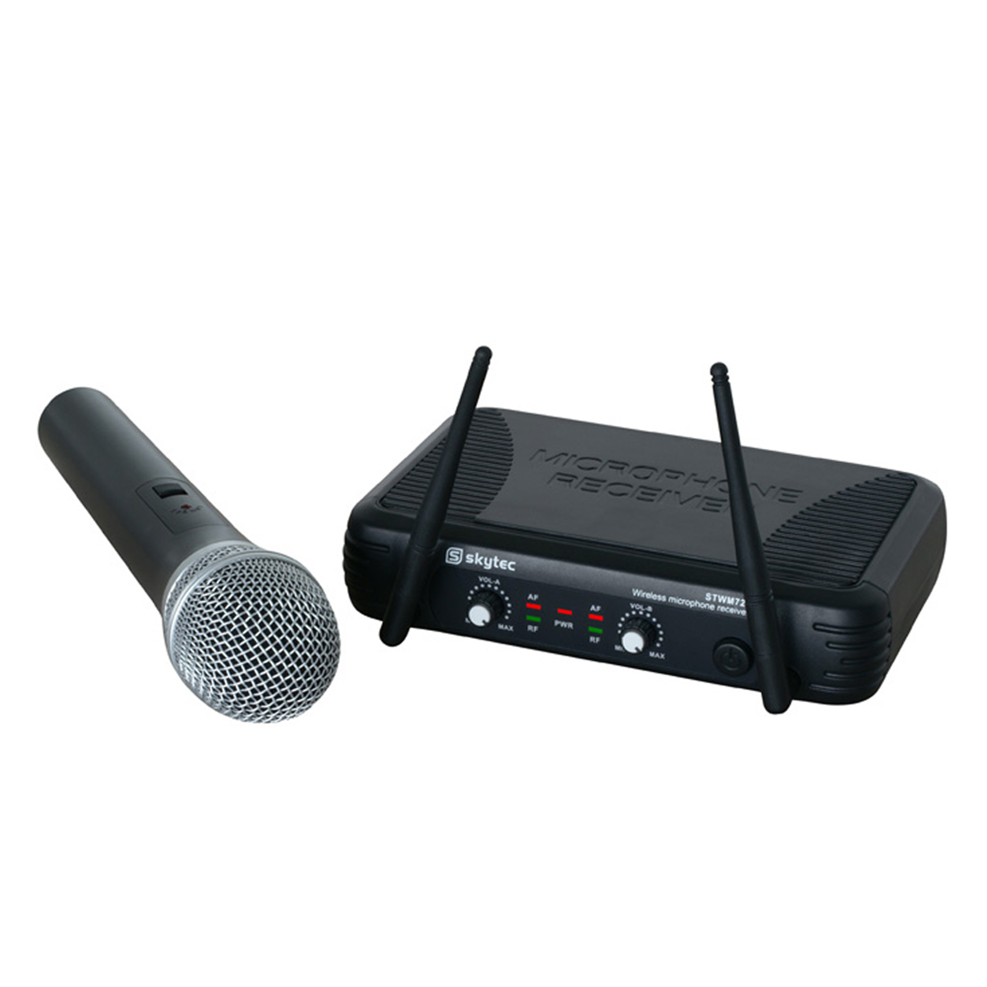 Skytec STWM722C Wireless Handheld & Bodypack Microphone System (UHF 2 ...