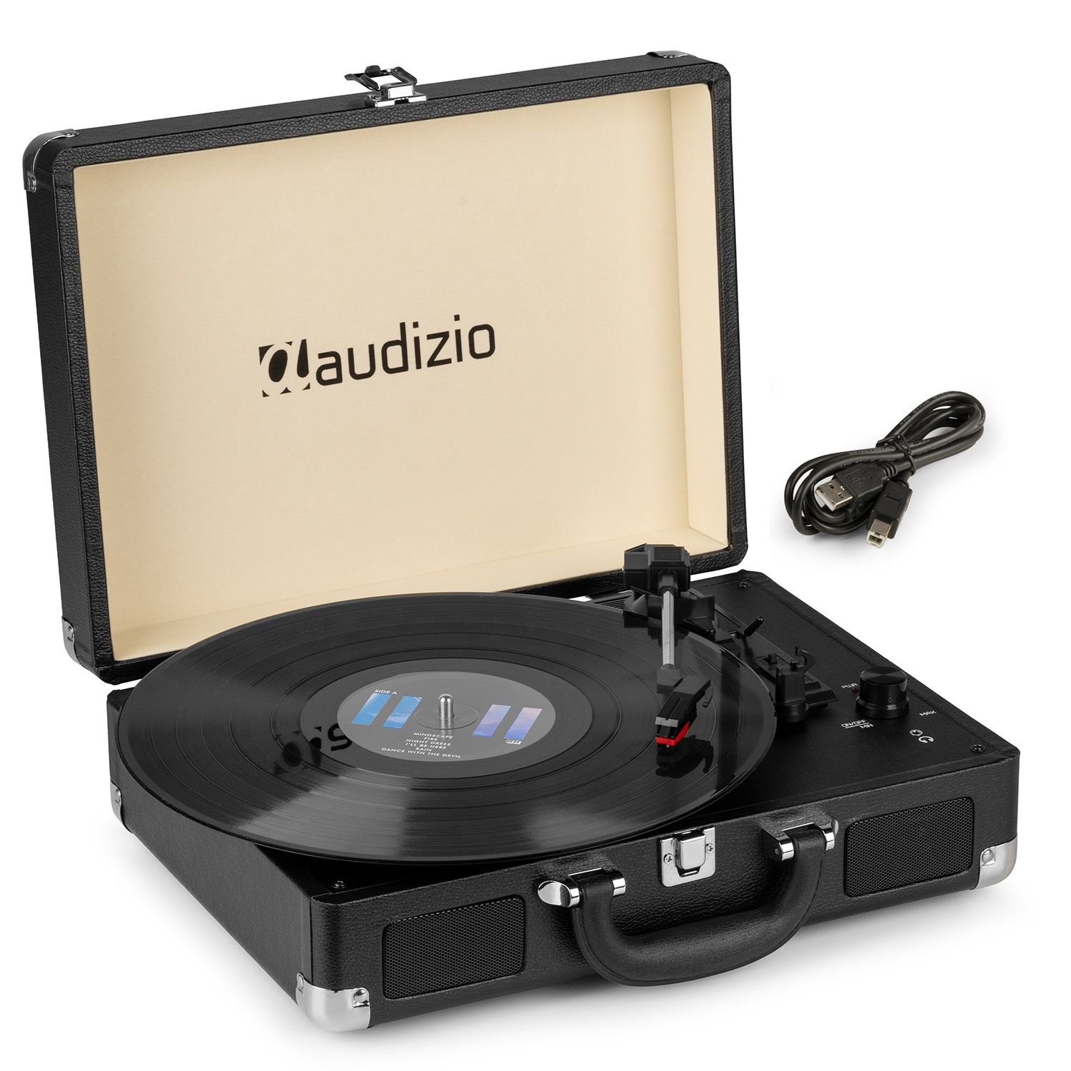 RP114 Briefcase Record Player with Speakers - Transfer Vinyl LP to ...