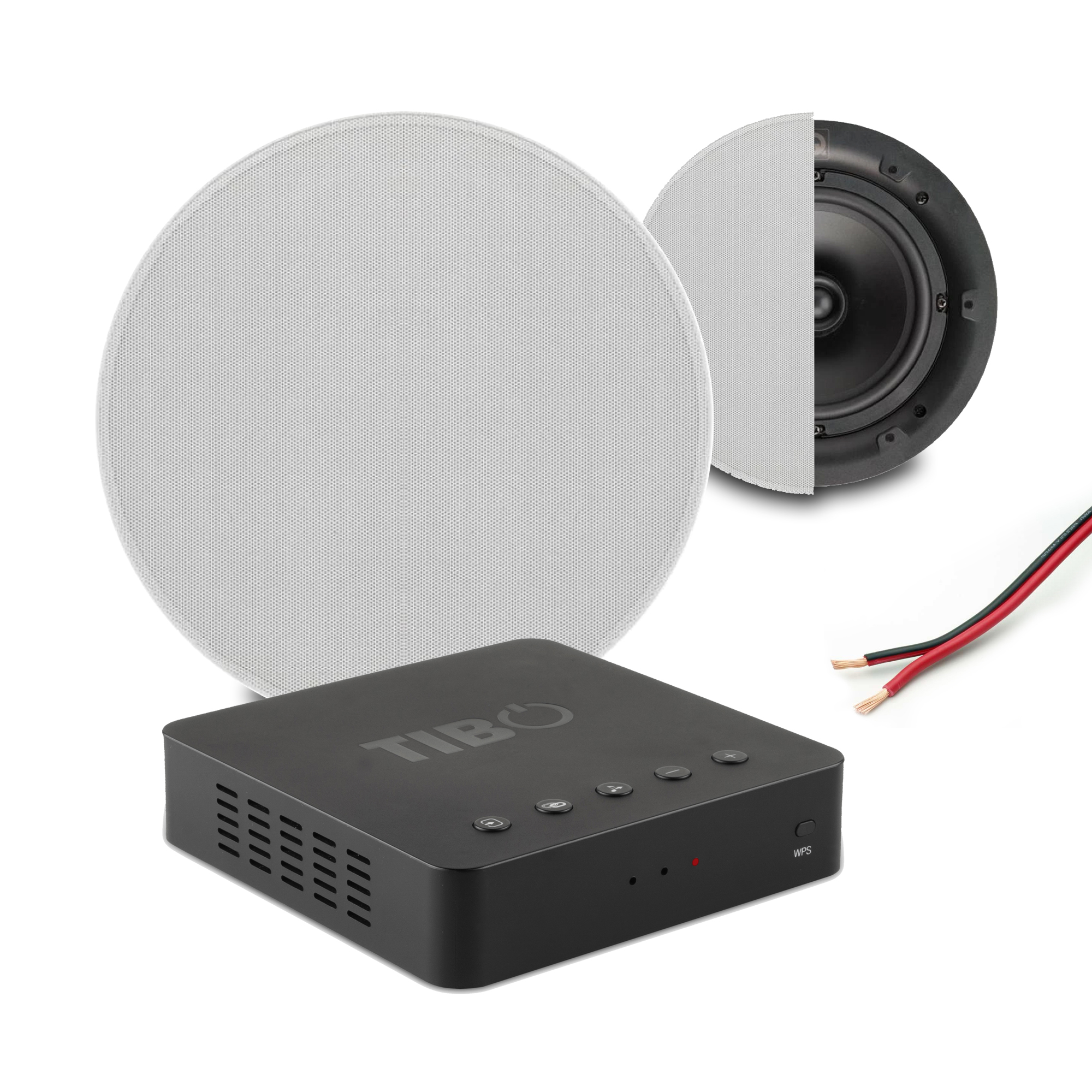 Tibo Smart Home Sound System - WiFi & Bluetooth Ceiling Speaker System