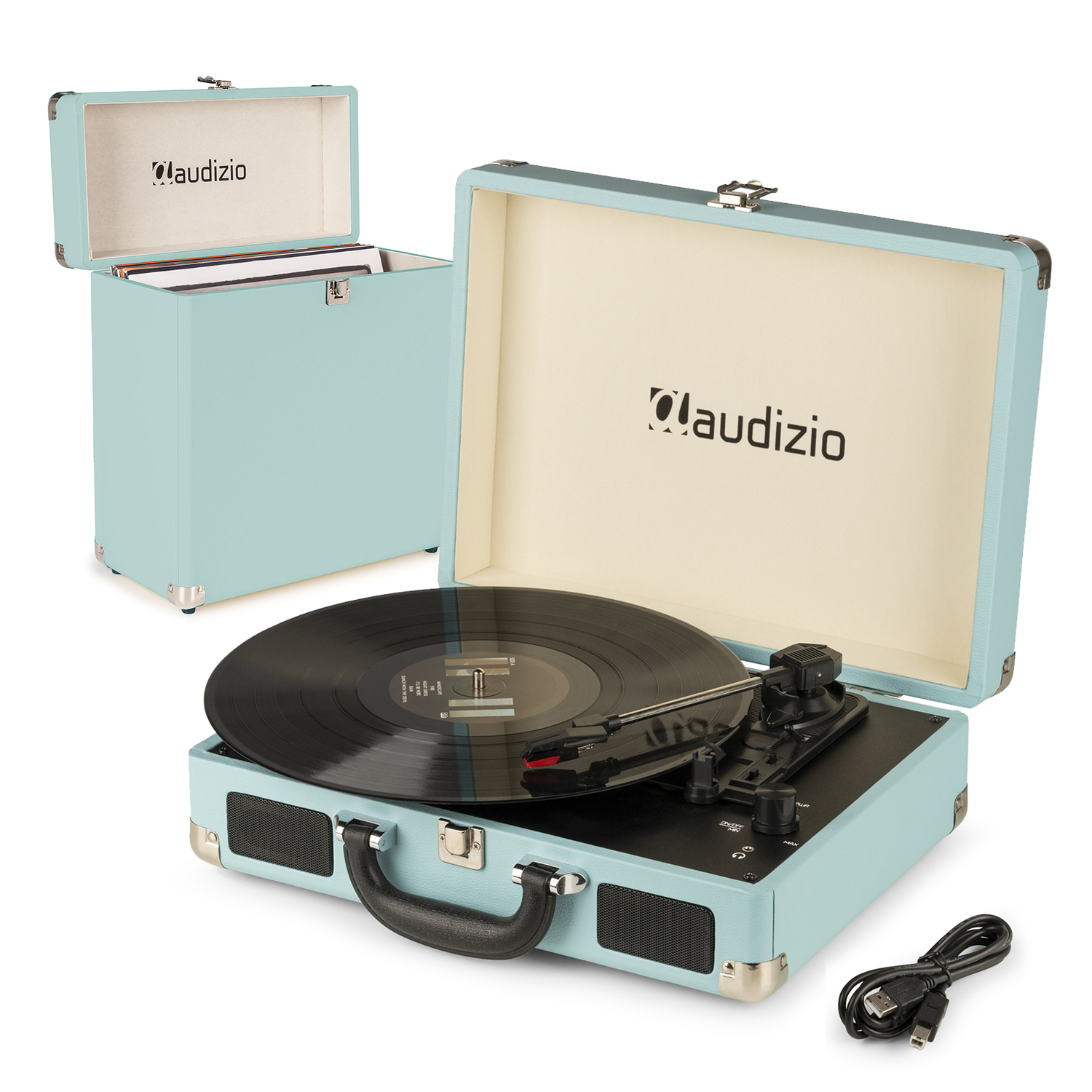 RP114 Briefcase Record Player with Speakers - Transfer Vinyl LP to ...