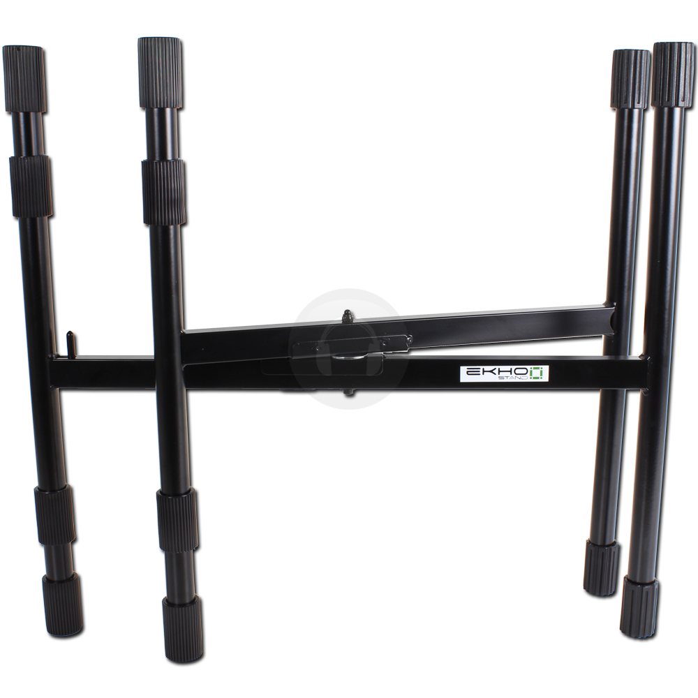 Ekho Black Steel Guitar Amplifier Amp Stand Practice Studio Stage ...