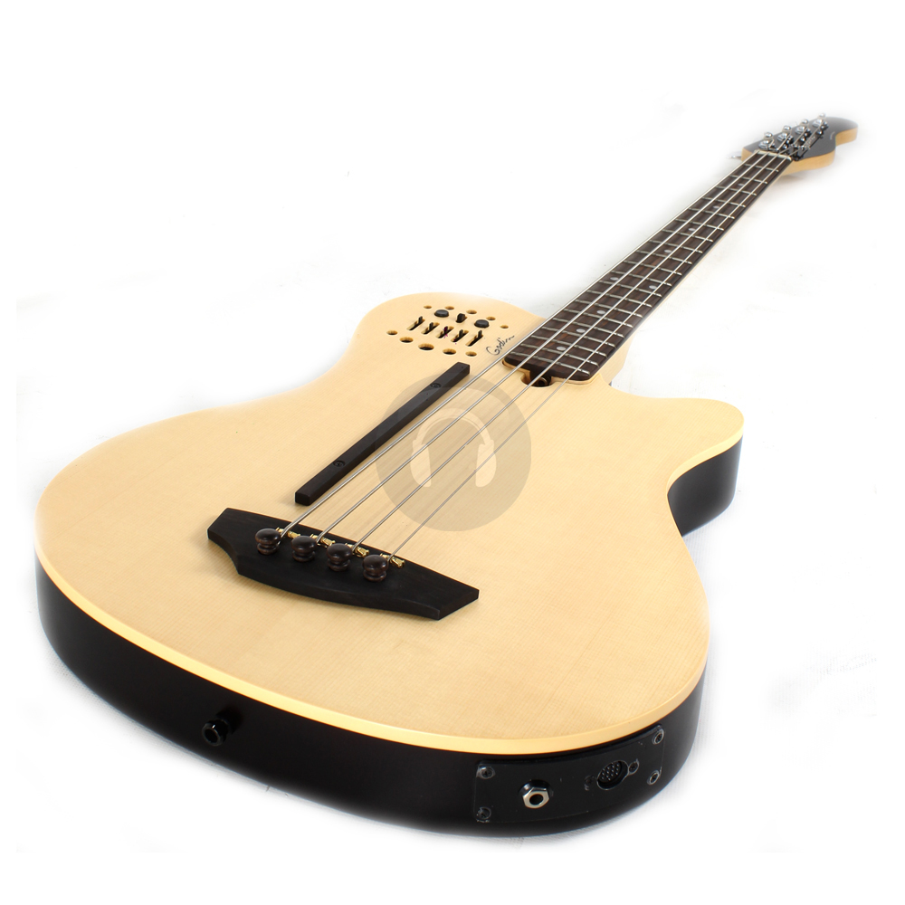 Godin A4 4 String Electro Acoustic with Synth Access Bass Guitar Maple ...