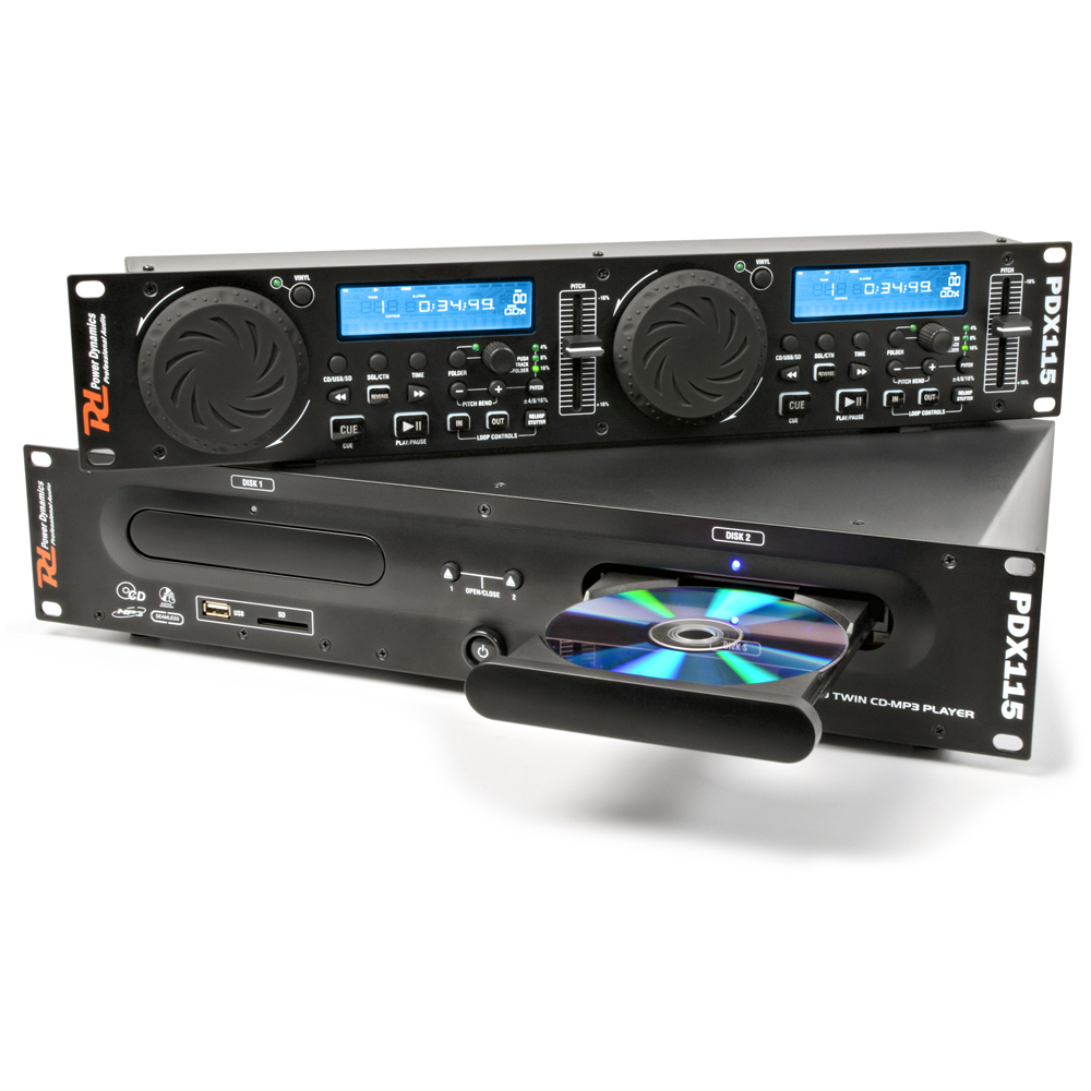 Rackmount Dual Cd Player : RACK-MOUNT DUAL MP3/CD PLAYER – AQNY